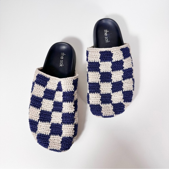 The Sak | Shoes | The Sak Bolinas Crochet Clogs In Denim Check Size 8 ...
